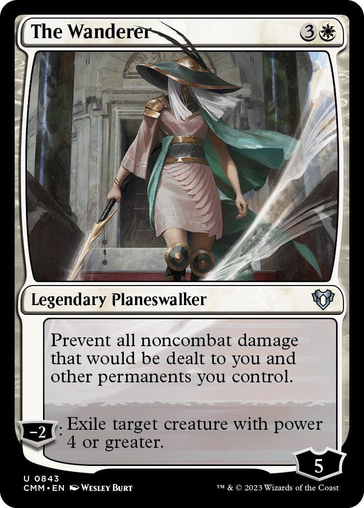 The Wanderer - Commander Masters - Magic: The Gathering