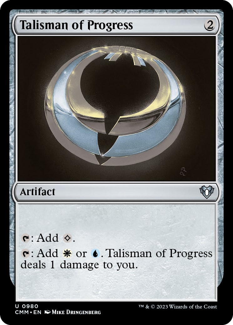 Talisman of Progress - Commander Masters - Magic: The Gathering