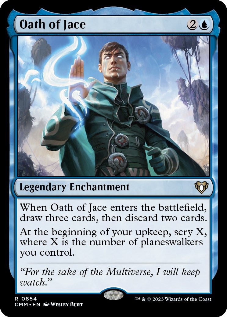 Oath of Jace - Commander Masters - Magic: The Gathering