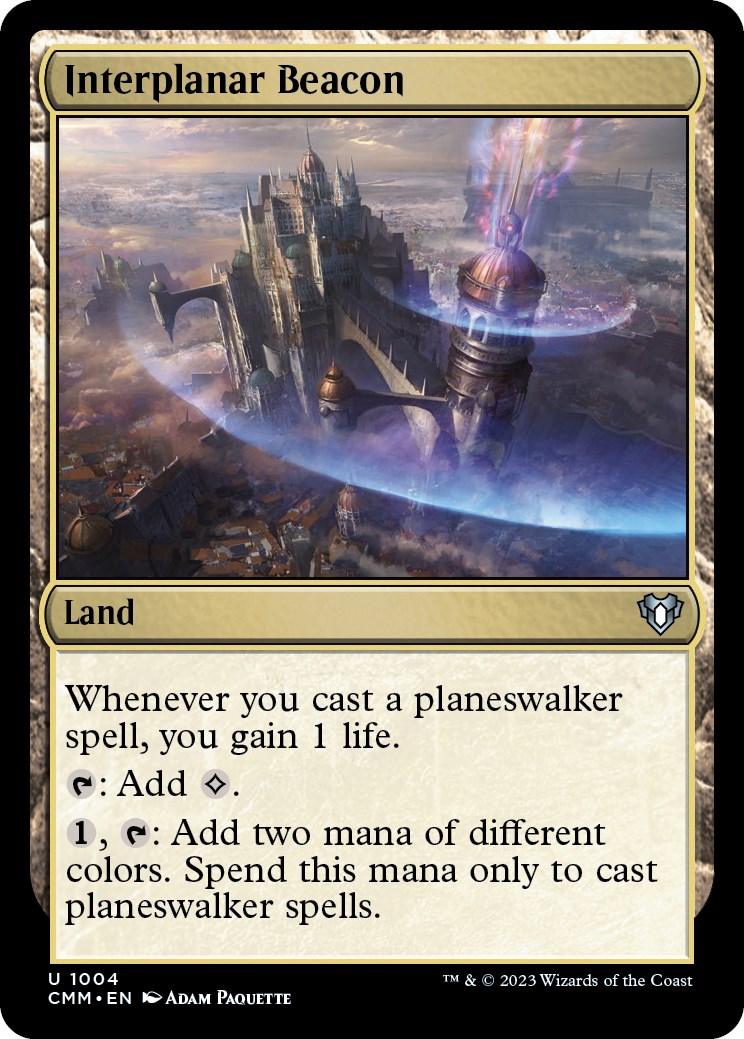 Interplanar Beacon - Commander Masters - Magic: The Gathering