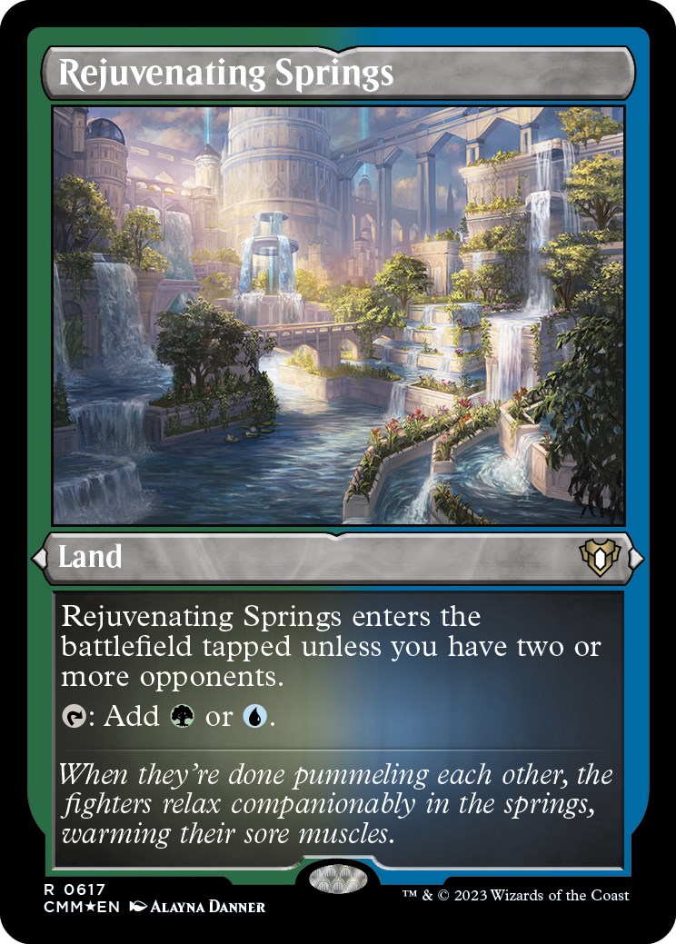 Rejuvenating Springs (Foil Etched) - Commander Masters - Magic: The ...