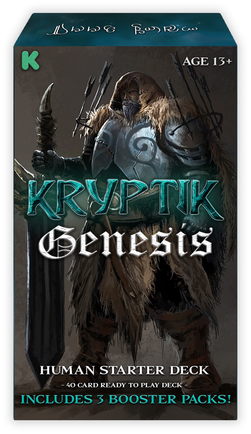 Genesis Kickstarter Human Starter Deck - Genesis [Kickstarter] - Kryptik TCG