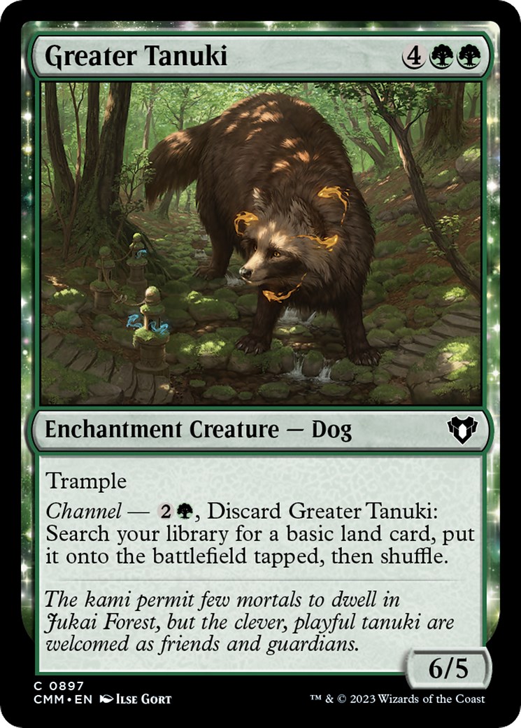 Greater Tanuki - Commander Masters - Magic: The Gathering