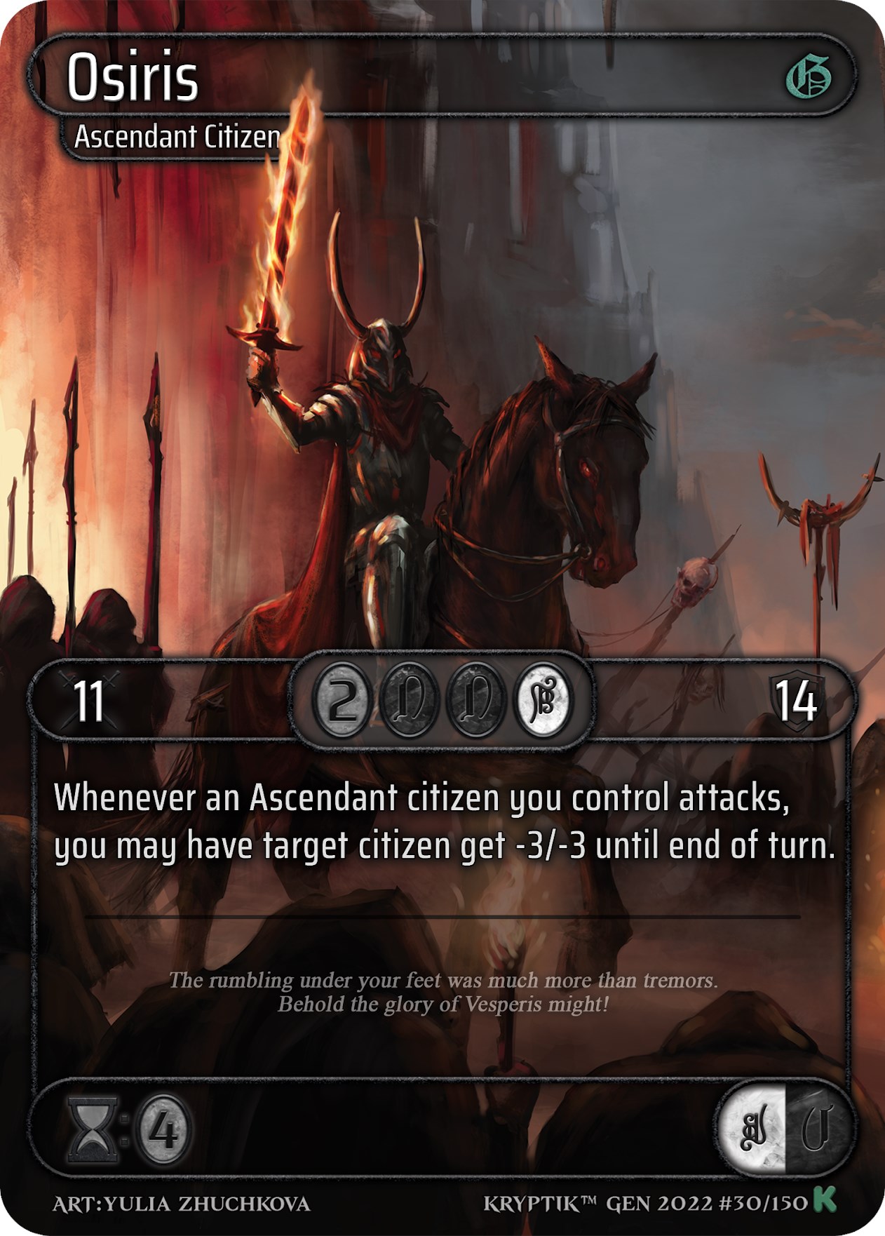 Osiris - Genesis [Kickstarter] - Kryptik TCG