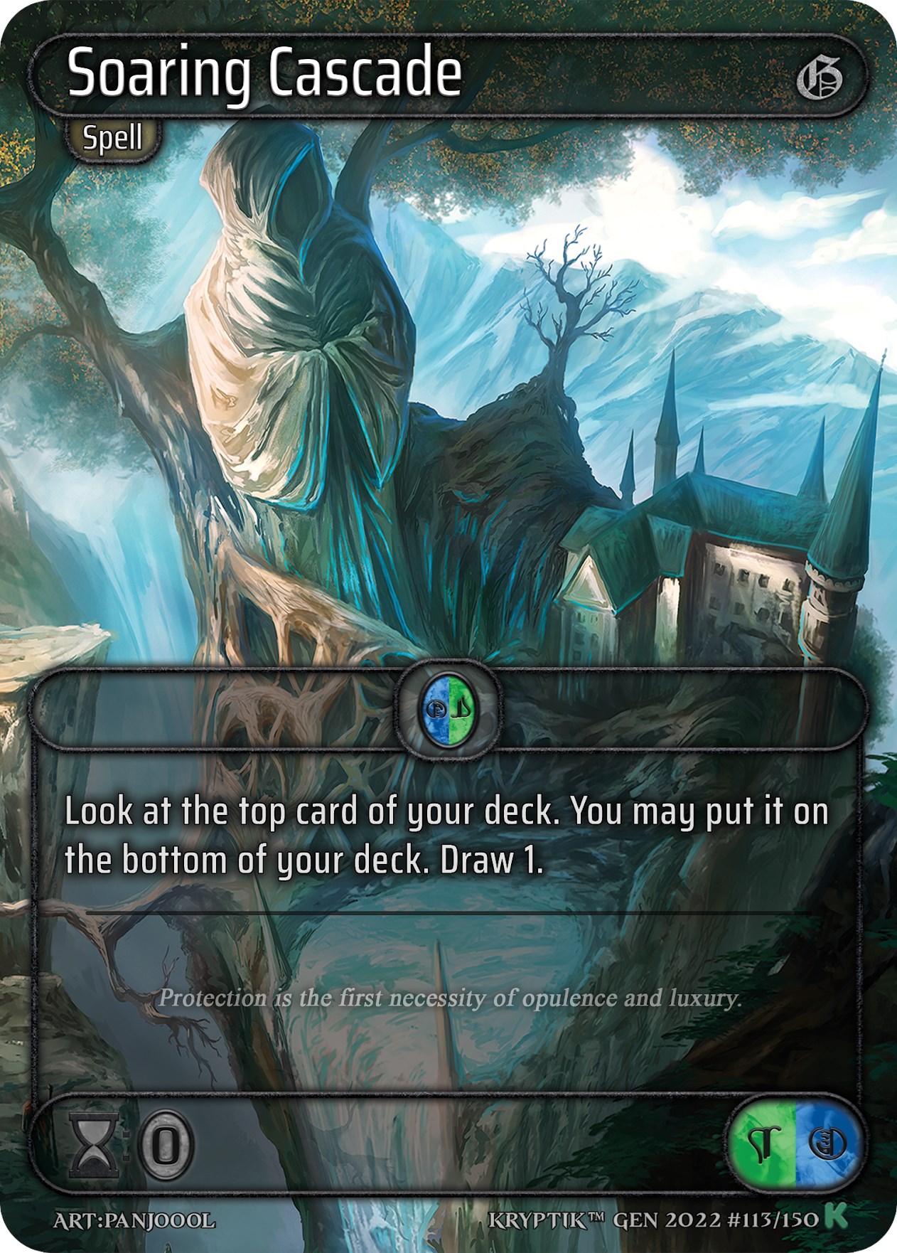 Soaring Cascade - Genesis [Kickstarter] - Kryptik TCG