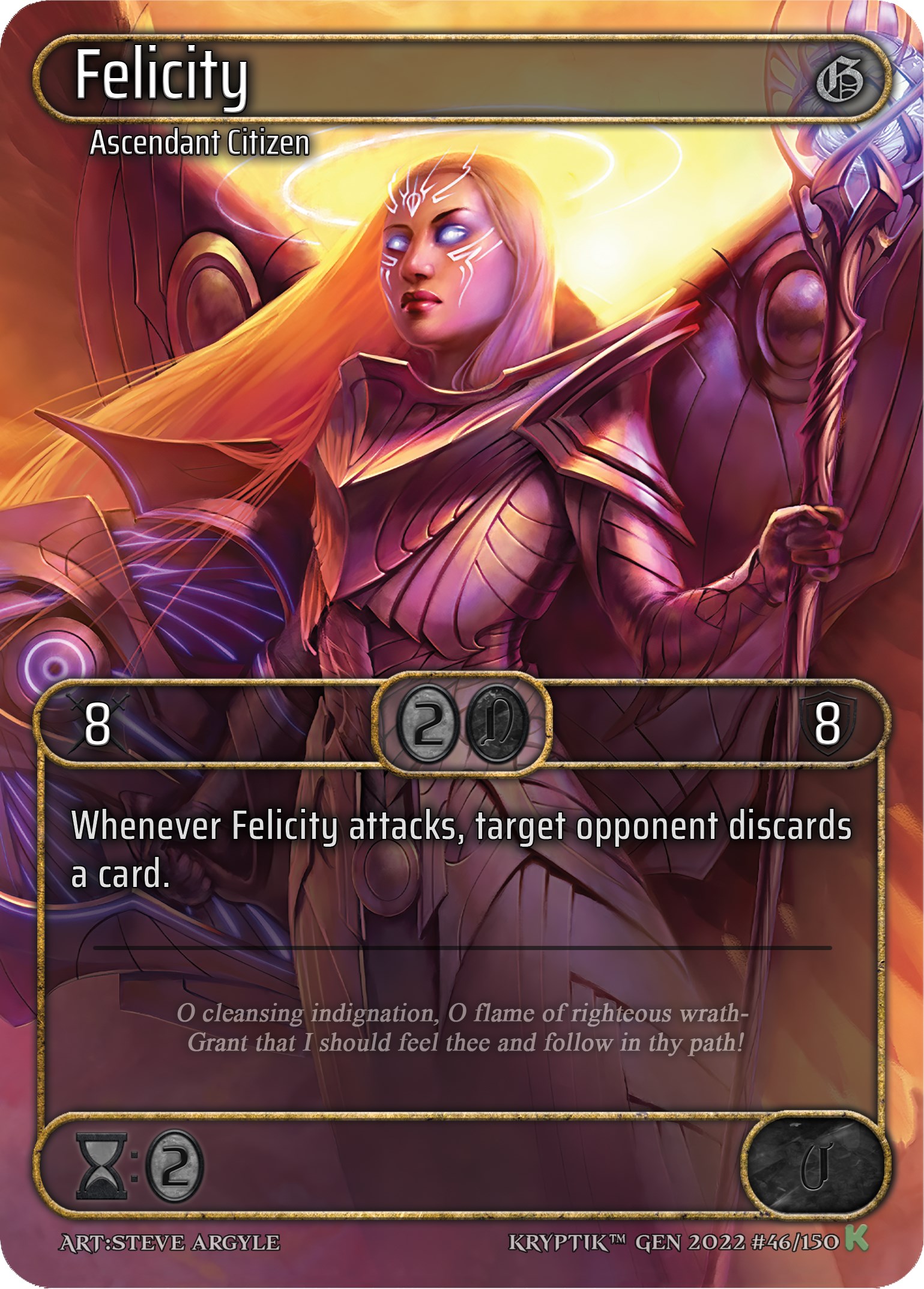 Felicity (Box Topper) - Genesis [Kickstarter] - Kryptik TCG