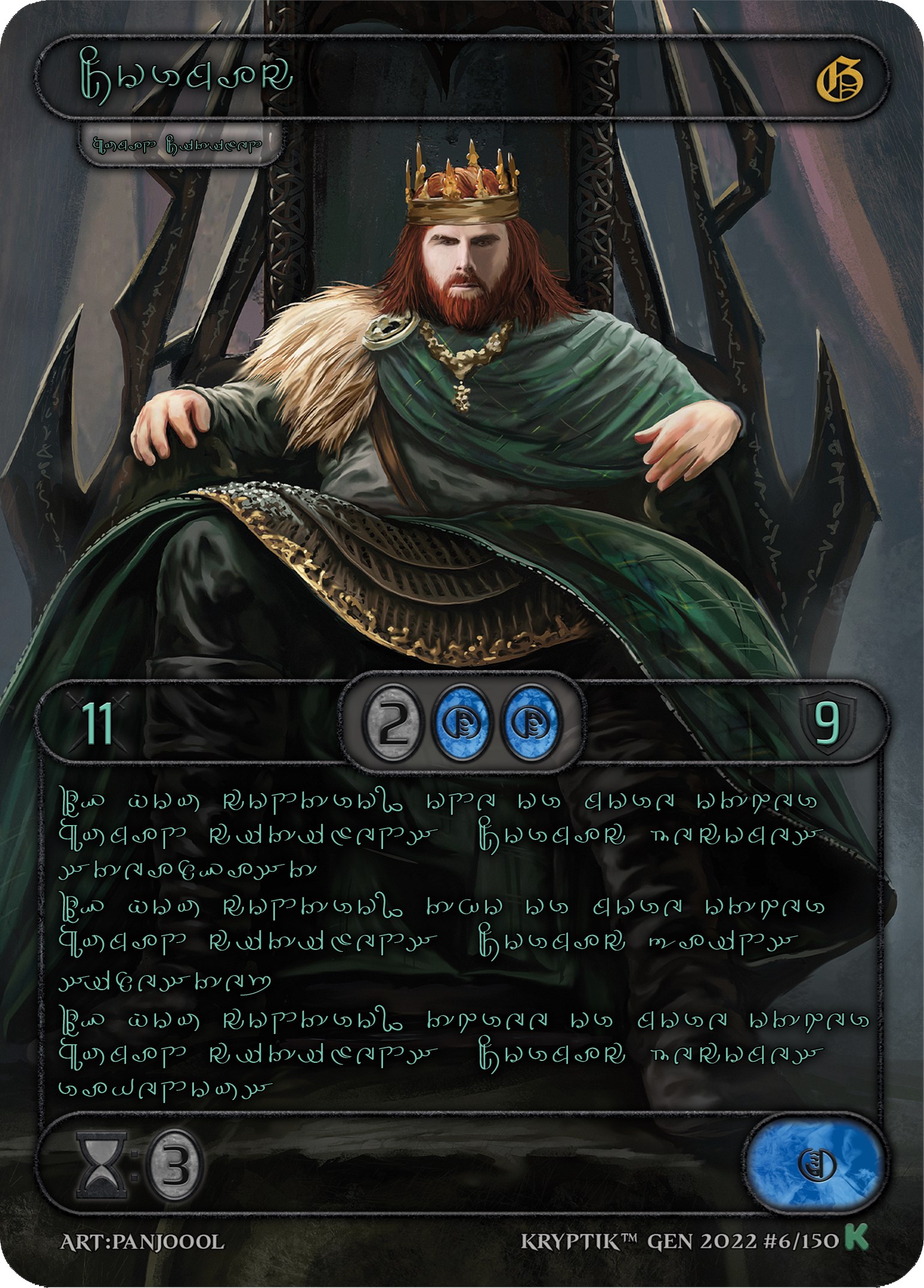 Cormac (Green Kryptik Language) - Genesis [Kickstarter] - Kryptik TCG
