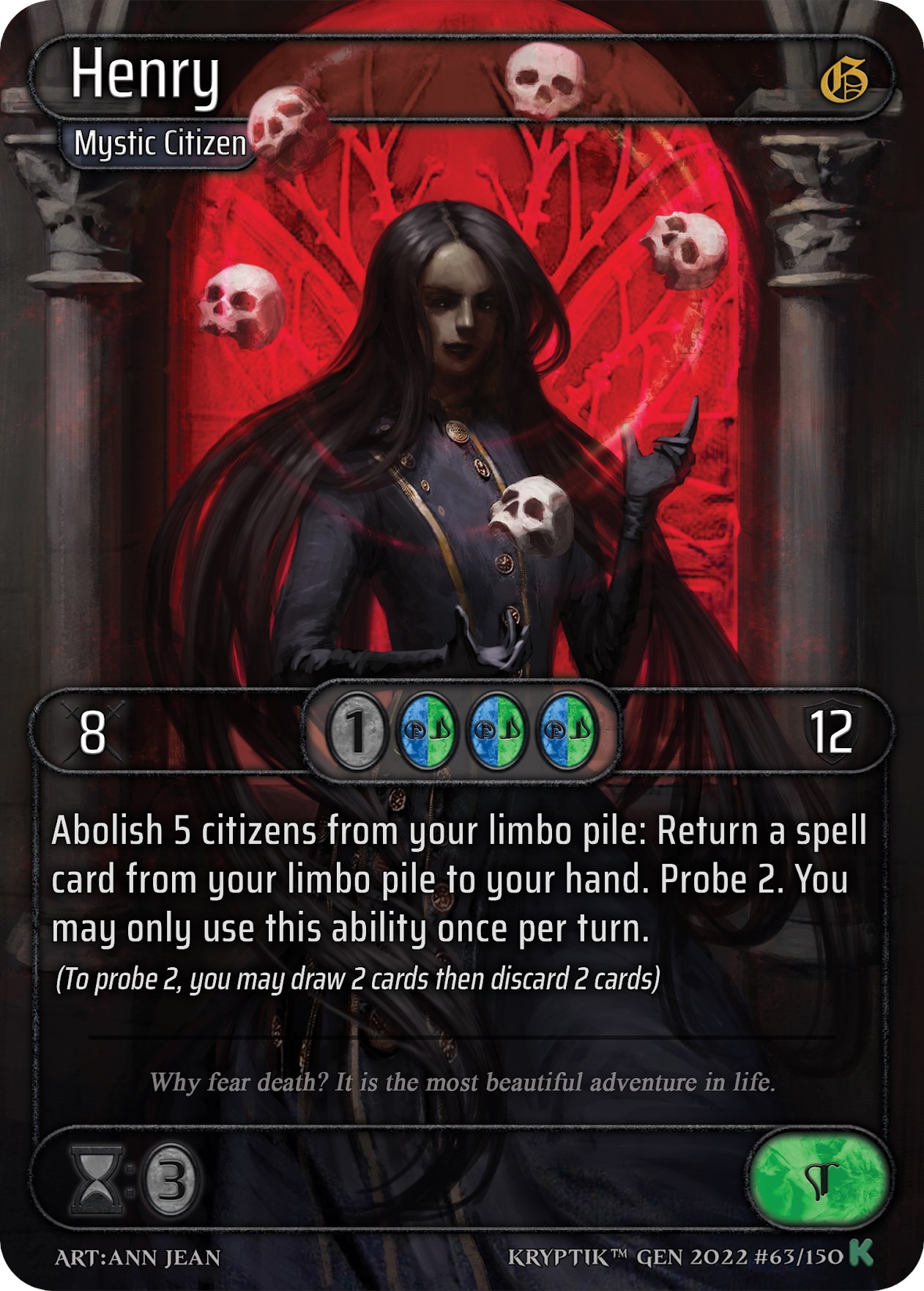 Henry - Genesis [Kickstarter] - Kryptik TCG