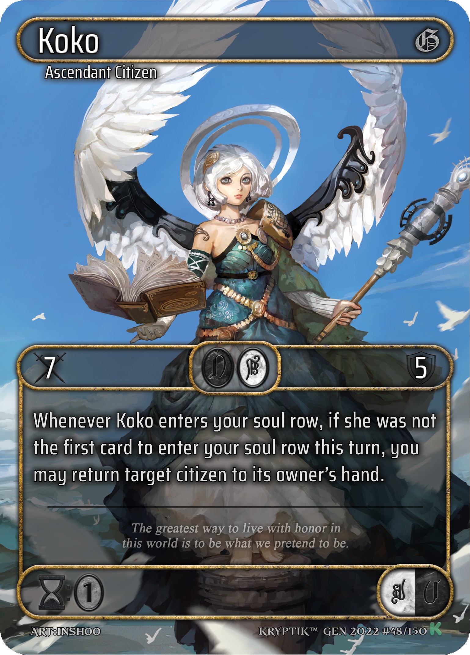 Koko (Box Topper) - Genesis [Kickstarter] - Kryptik TCG