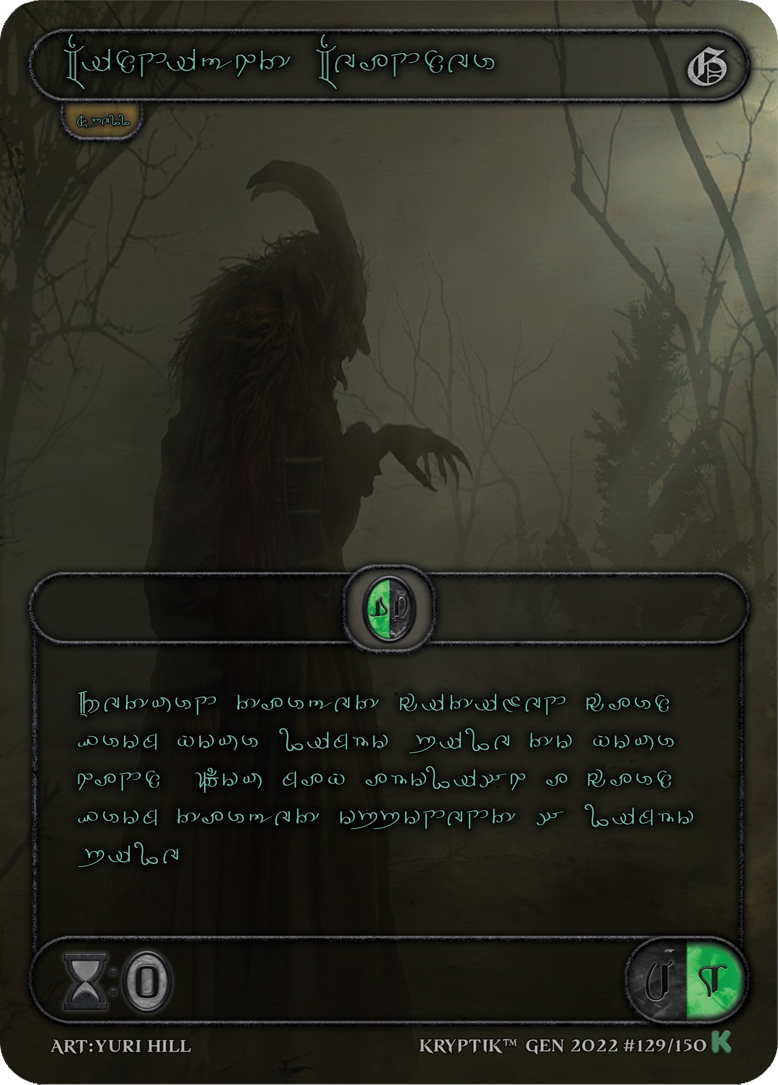 Midnight Meander (Green Kryptik Language) - Genesis [Kickstarter ...