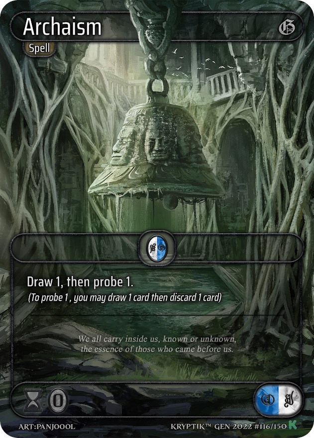 Archaism - Genesis [Kickstarter] - Kryptik TCG