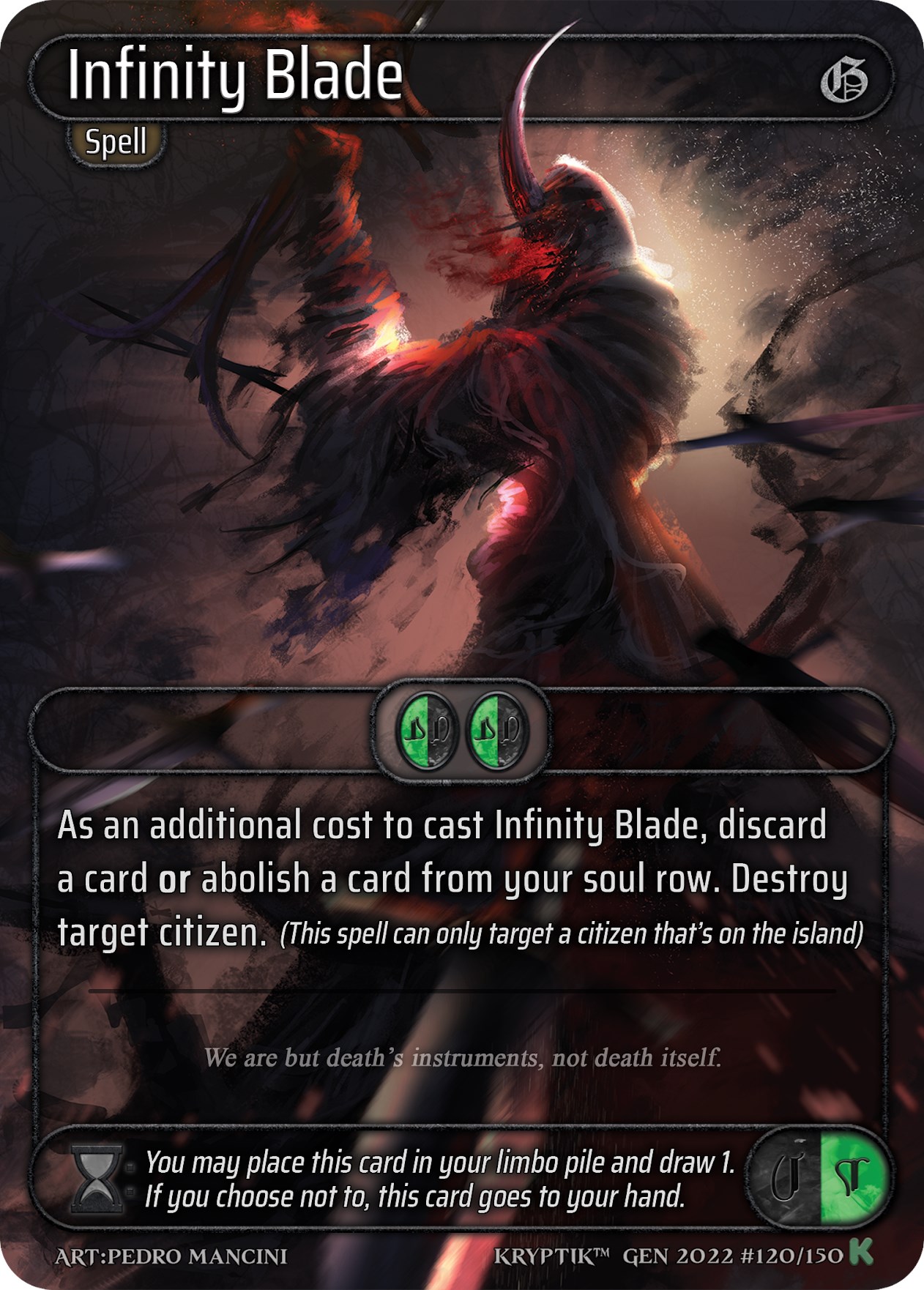 Infinity Blade - Genesis [Kickstarter] - Kryptik TCG