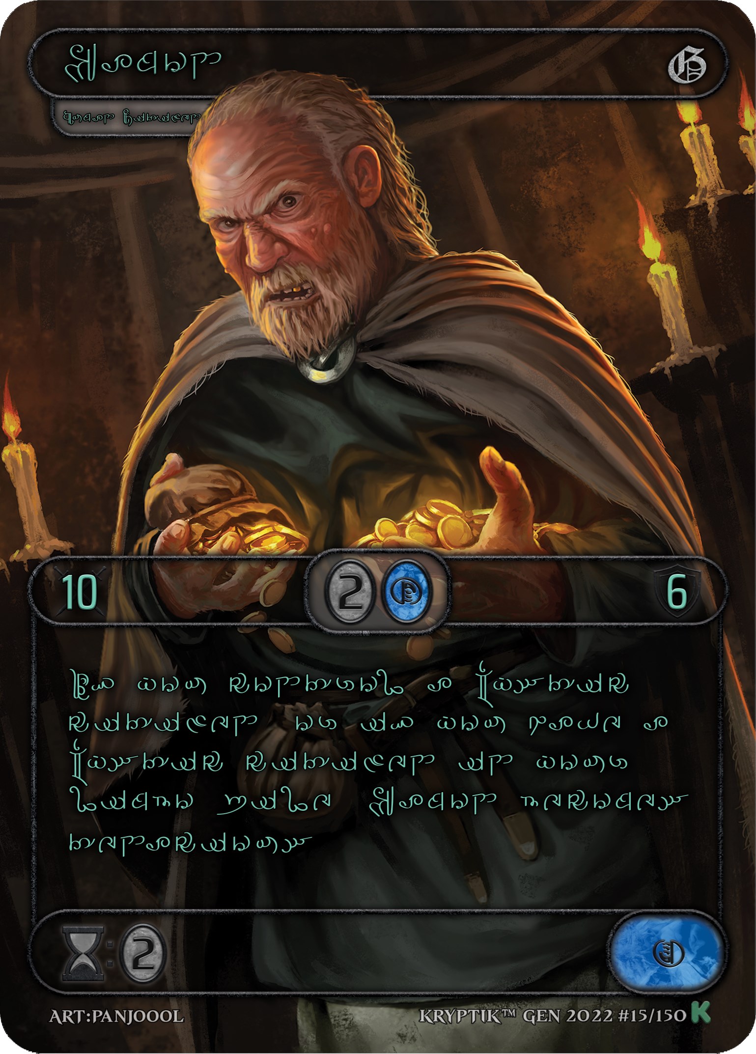 Eamon (Green Kryptik Language) - Genesis [Kickstarter] - Kryptik TCG