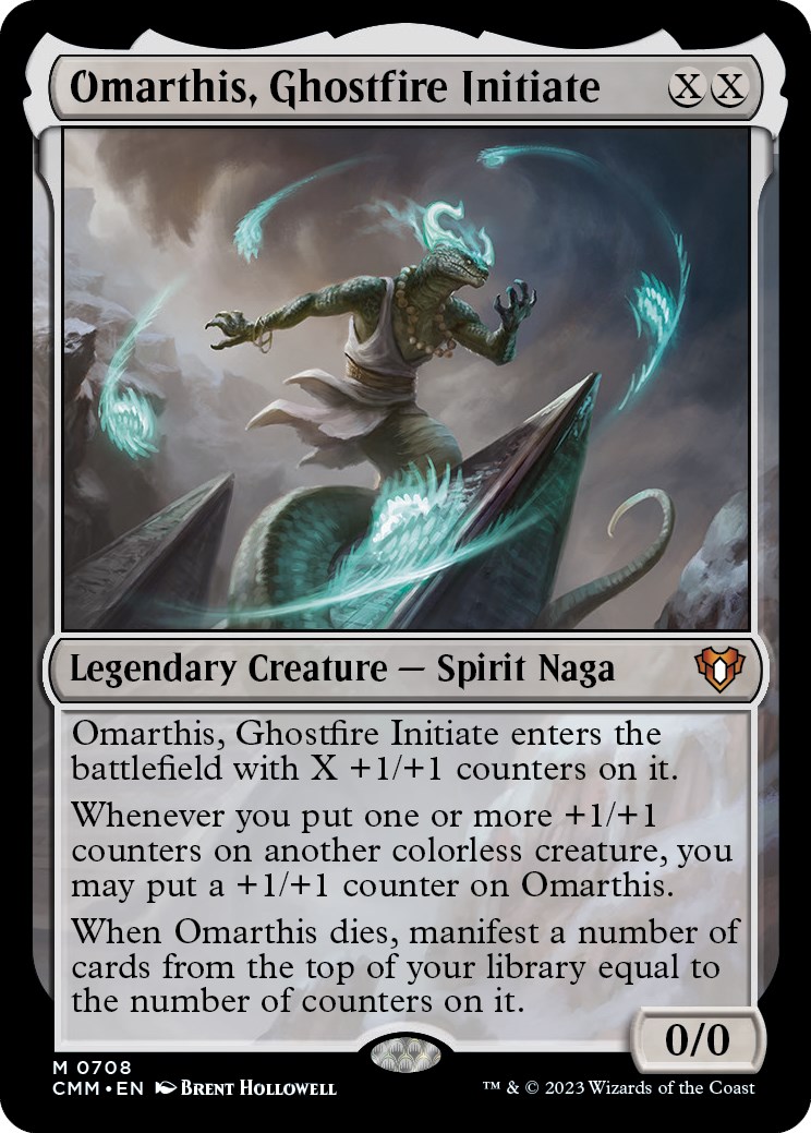 Omarthis, Ghostfire Initiate - Commander Masters - Magic: The Gathering