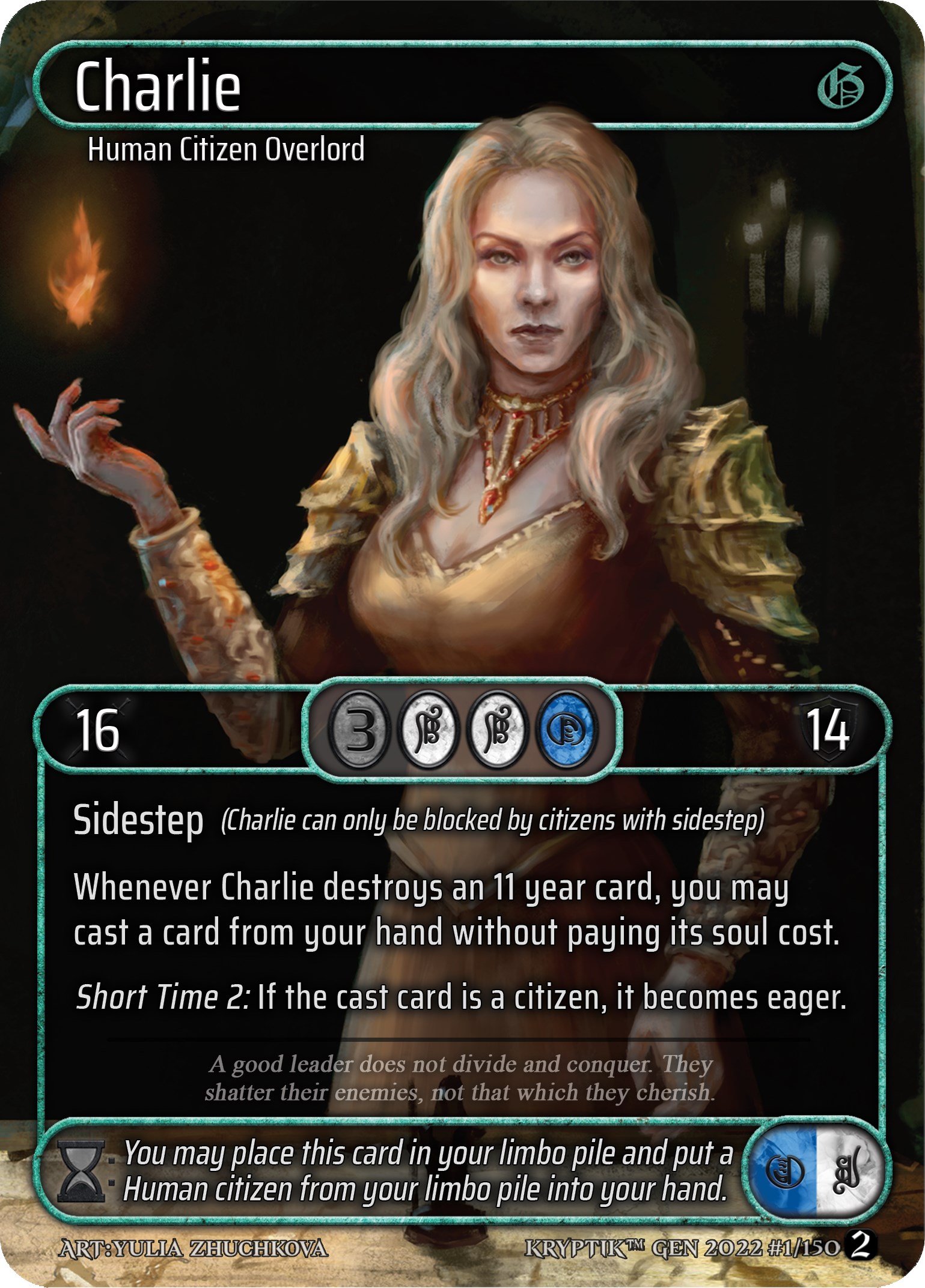 Charlie (Box Topper) - Genesis [Wave 2] - Kryptik TCG