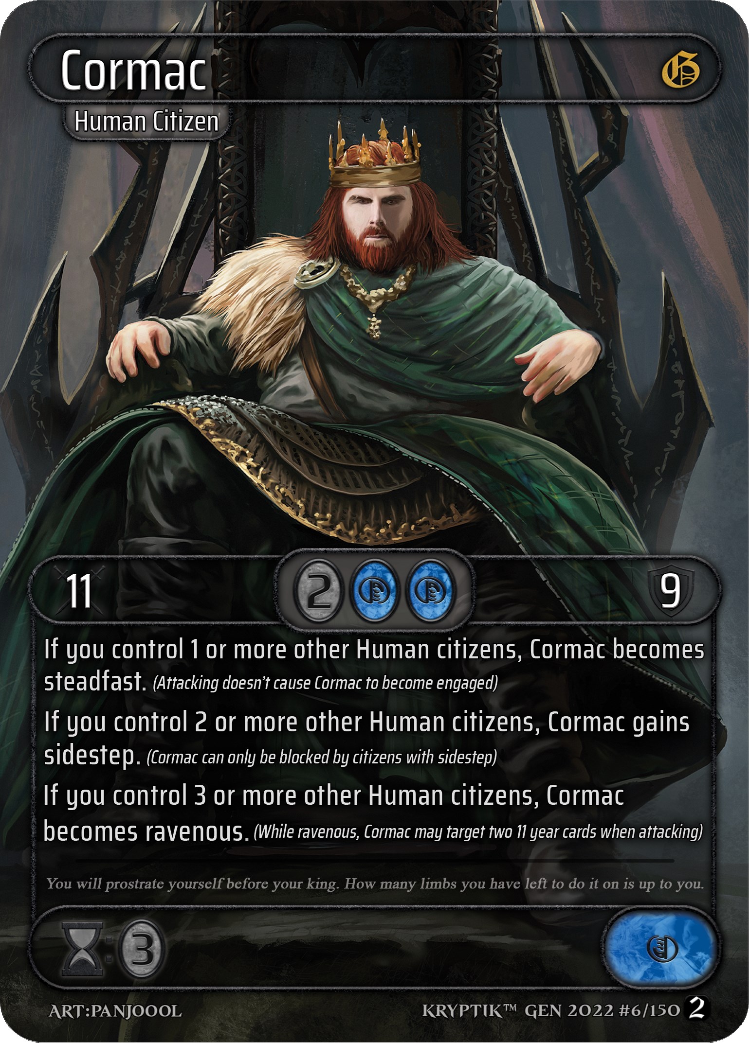 Cormac - Genesis [Wave 2] - Kryptik TCG