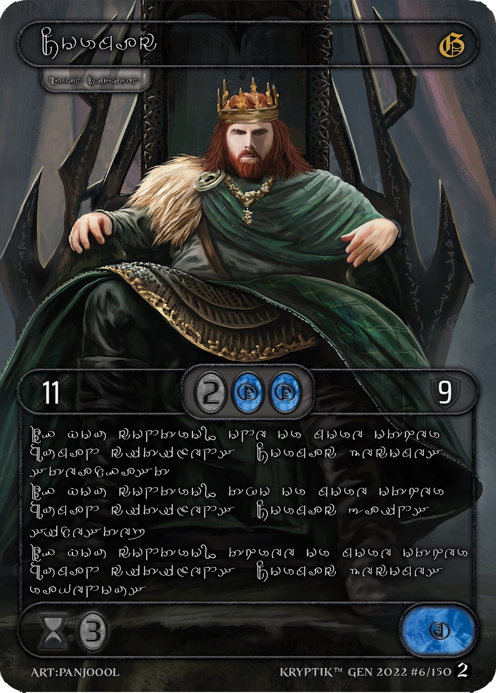 Cormac (Silver Kryptik Language) - Genesis [Wave 2] - Kryptik TCG