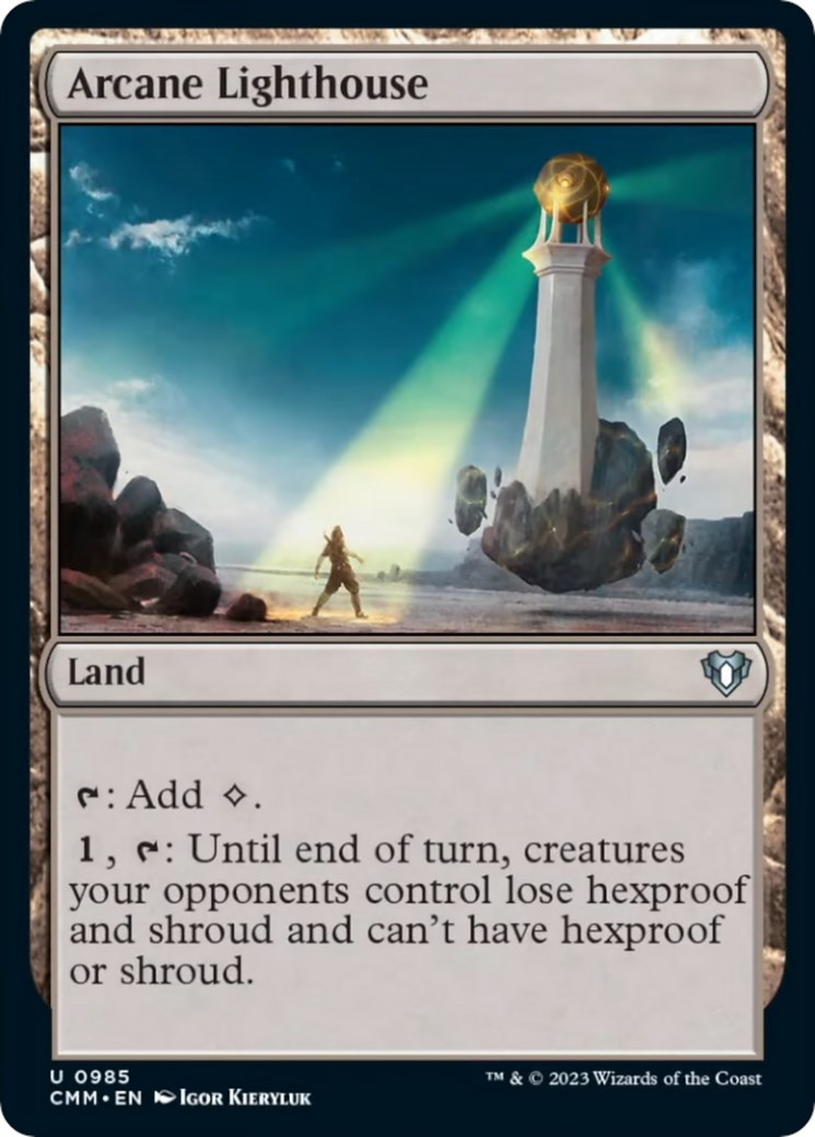 Arcane Lighthouse - Commander Masters - Magic: The Gathering