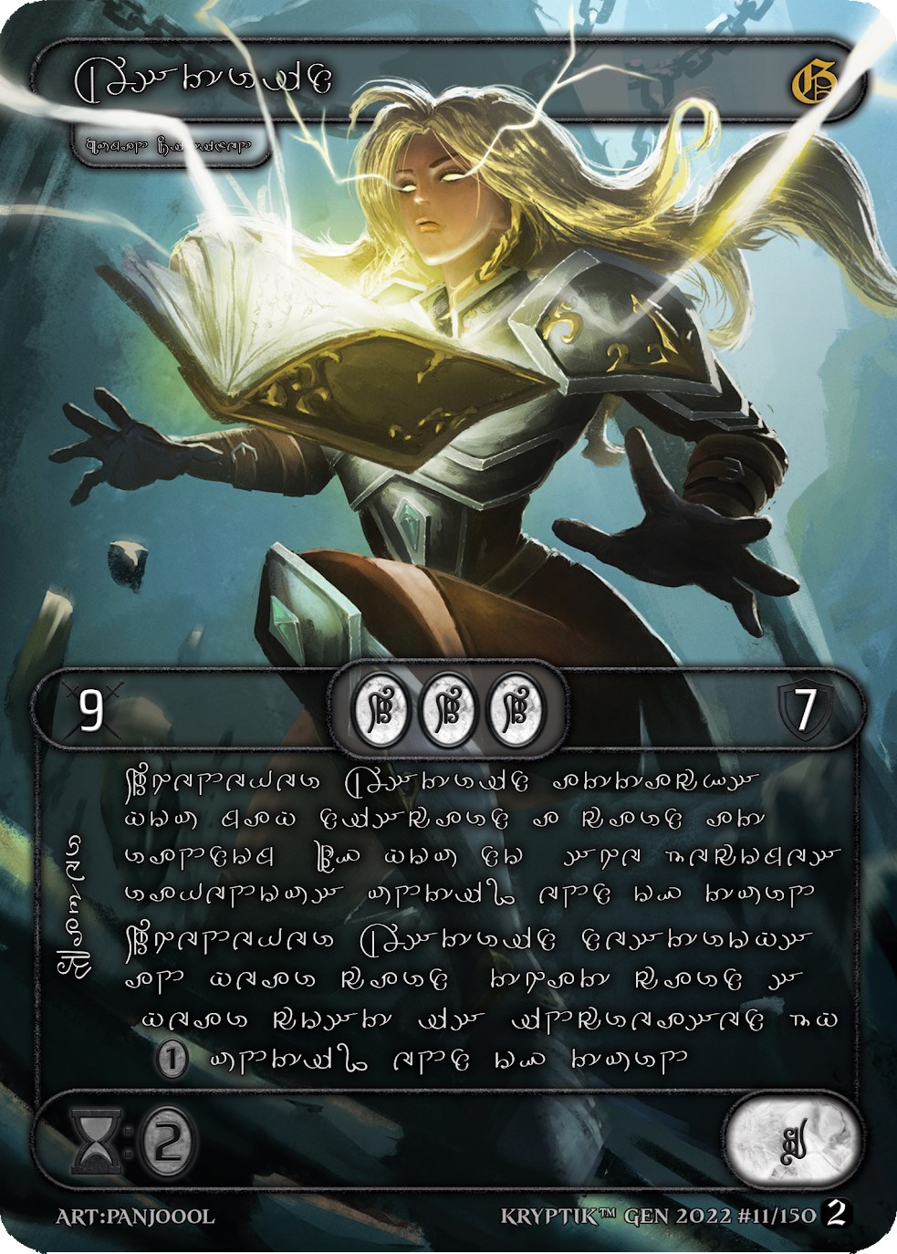 Astrid (Silver Kryptik Language) - Genesis [Wave 2] - Kryptik TCG