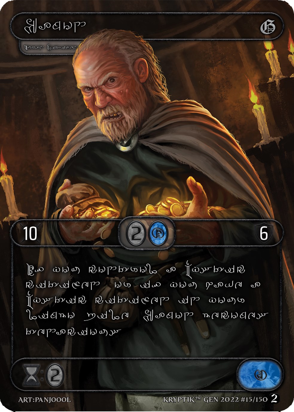 Eamon (Silver Kryptik Language) - Genesis [Wave 2] - Kryptik TCG