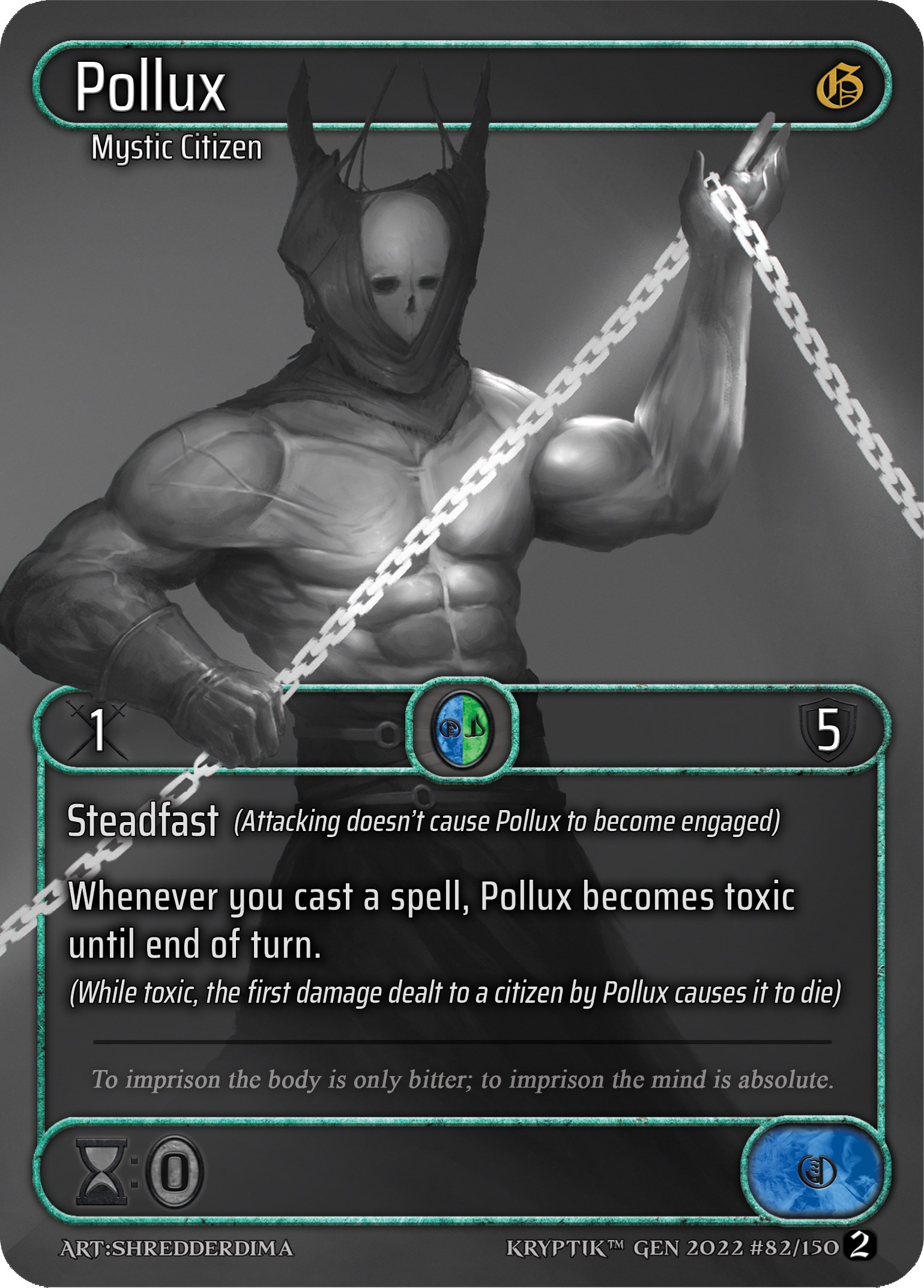 Pollux (Box Topper) - Genesis [Wave 2] - Kryptik TCG