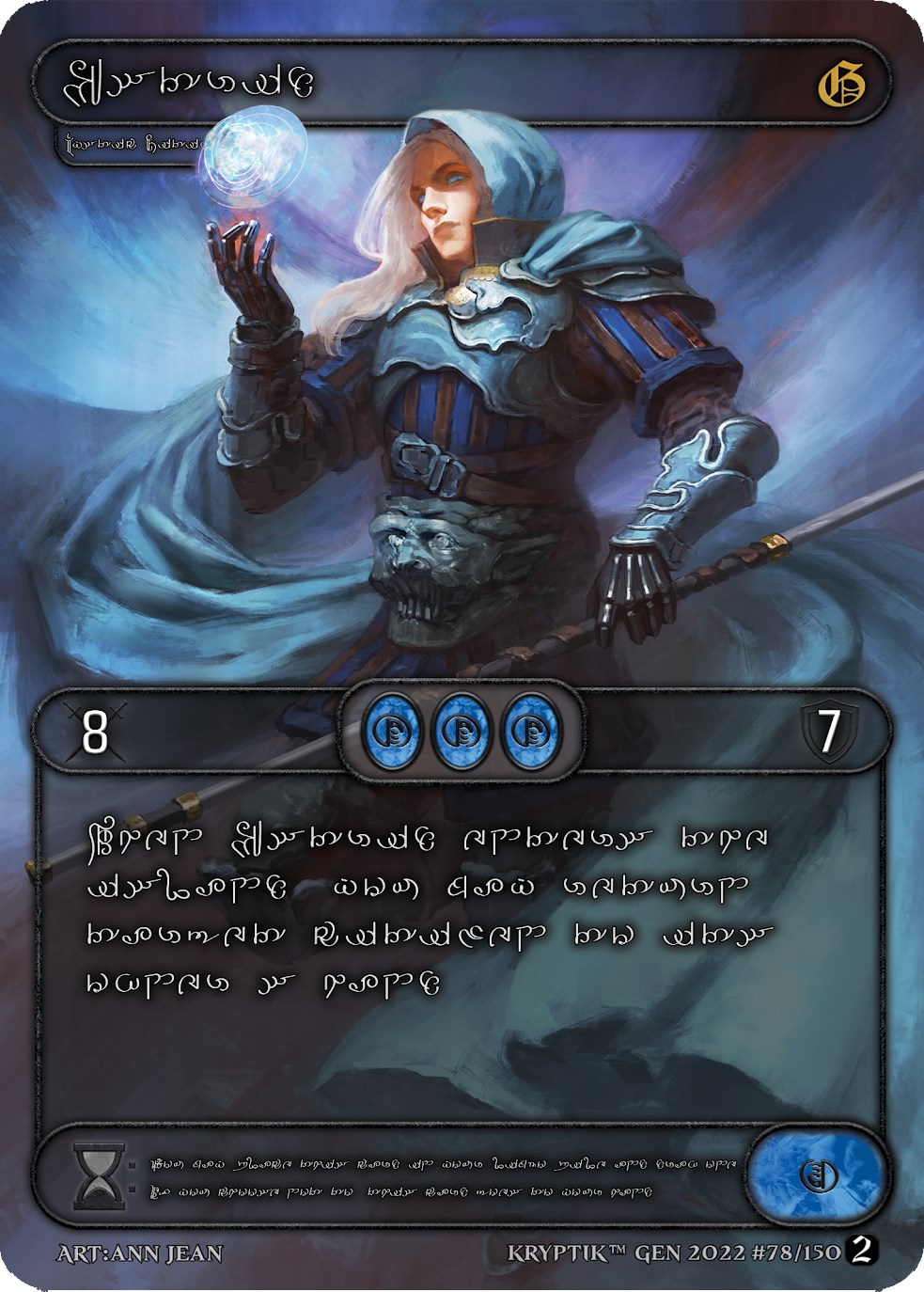 Estrid (Silver Kryptik Language) - Genesis [Wave 2] - Kryptik TCG