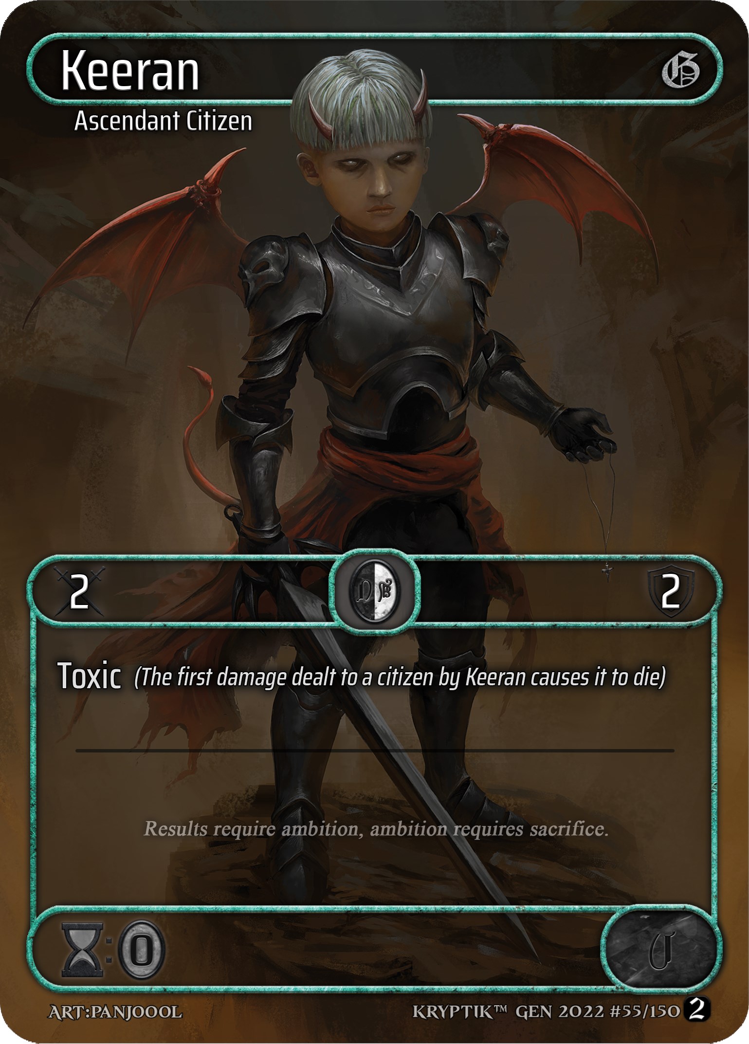 Keeran (Box Topper) - Genesis [Wave 2] - Kryptik TCG