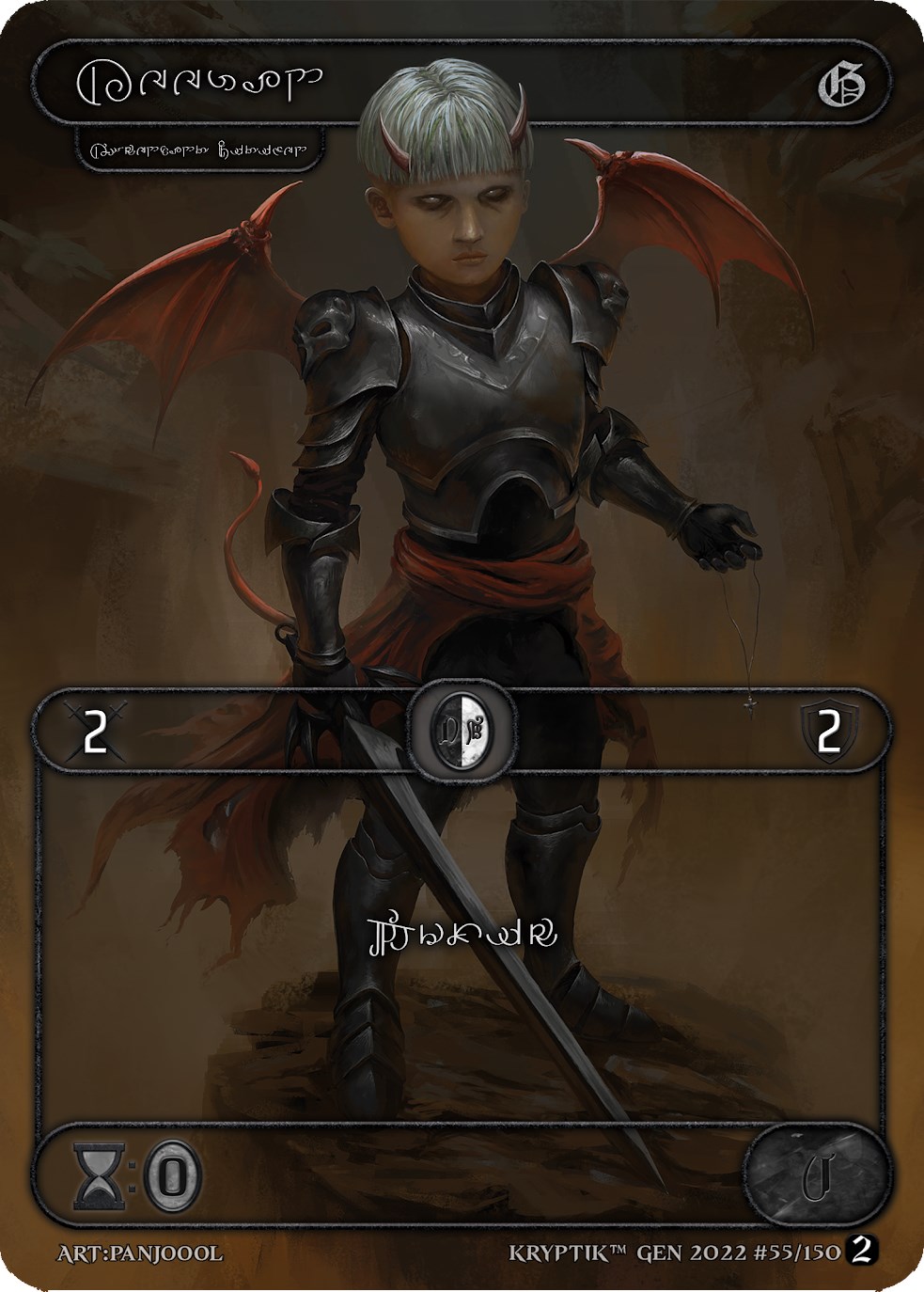 Keeran (Silver Kryptik Language) - Genesis [Wave 2] - Kryptik TCG