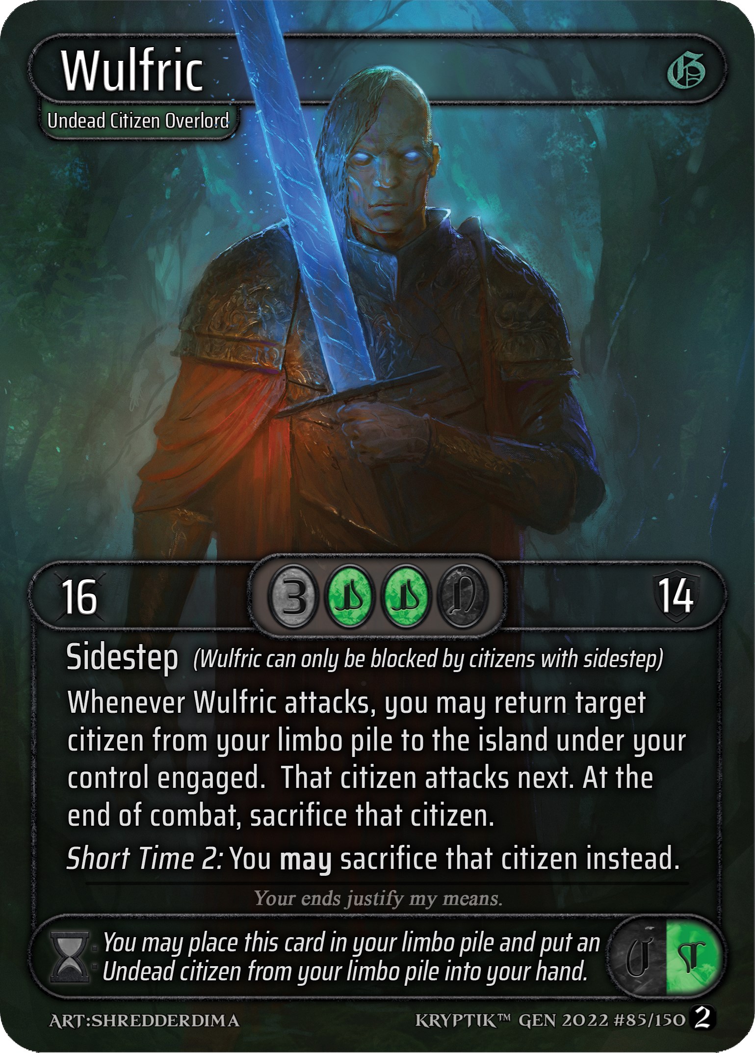 Wulfric - Genesis [Wave 2] - Kryptik TCG