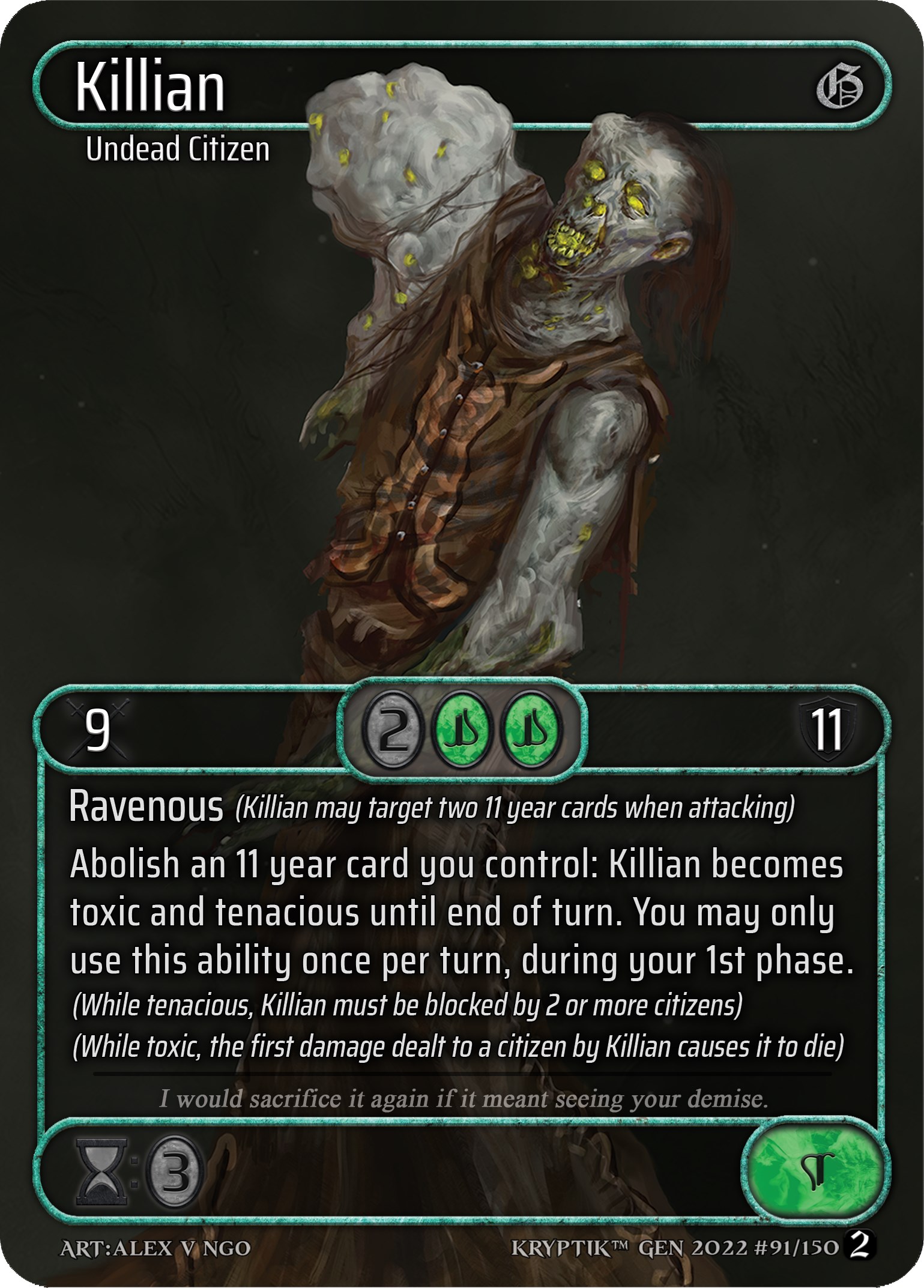 Killian (Box Topper) - Genesis [Wave 2] - Kryptik TCG