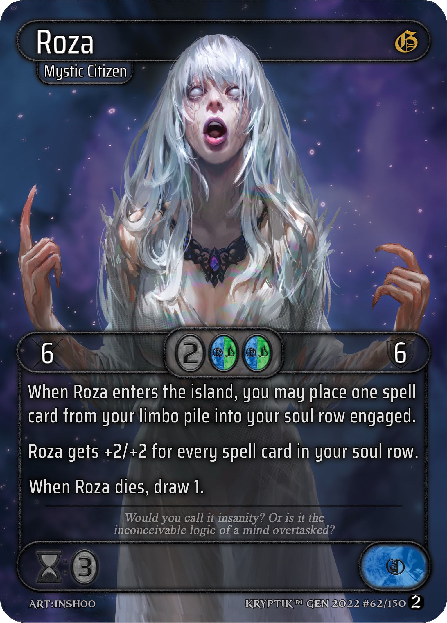 Roza - Genesis [Wave 2] - Kryptik TCG