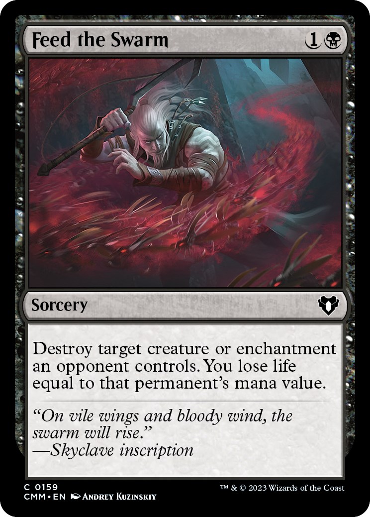Feed the Swarm - Commander Masters - Magic: The Gathering