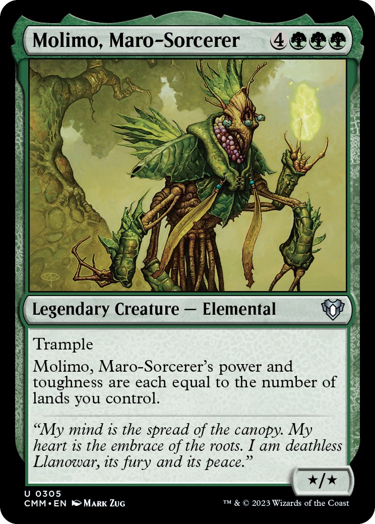 Molimo, Maro-Sorcerer - Commander Masters - Magic: The Gathering