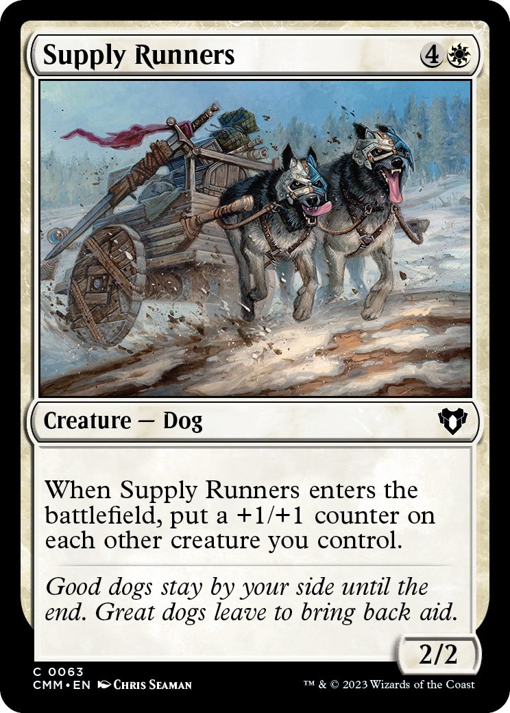 Supply Runners - Commander Masters - Magic: The Gathering