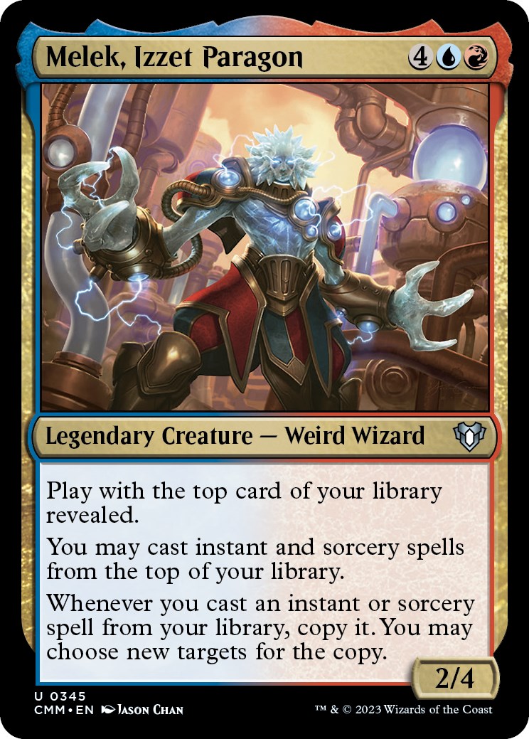 Melek, Izzet Paragon - Commander Masters - Magic: The Gathering