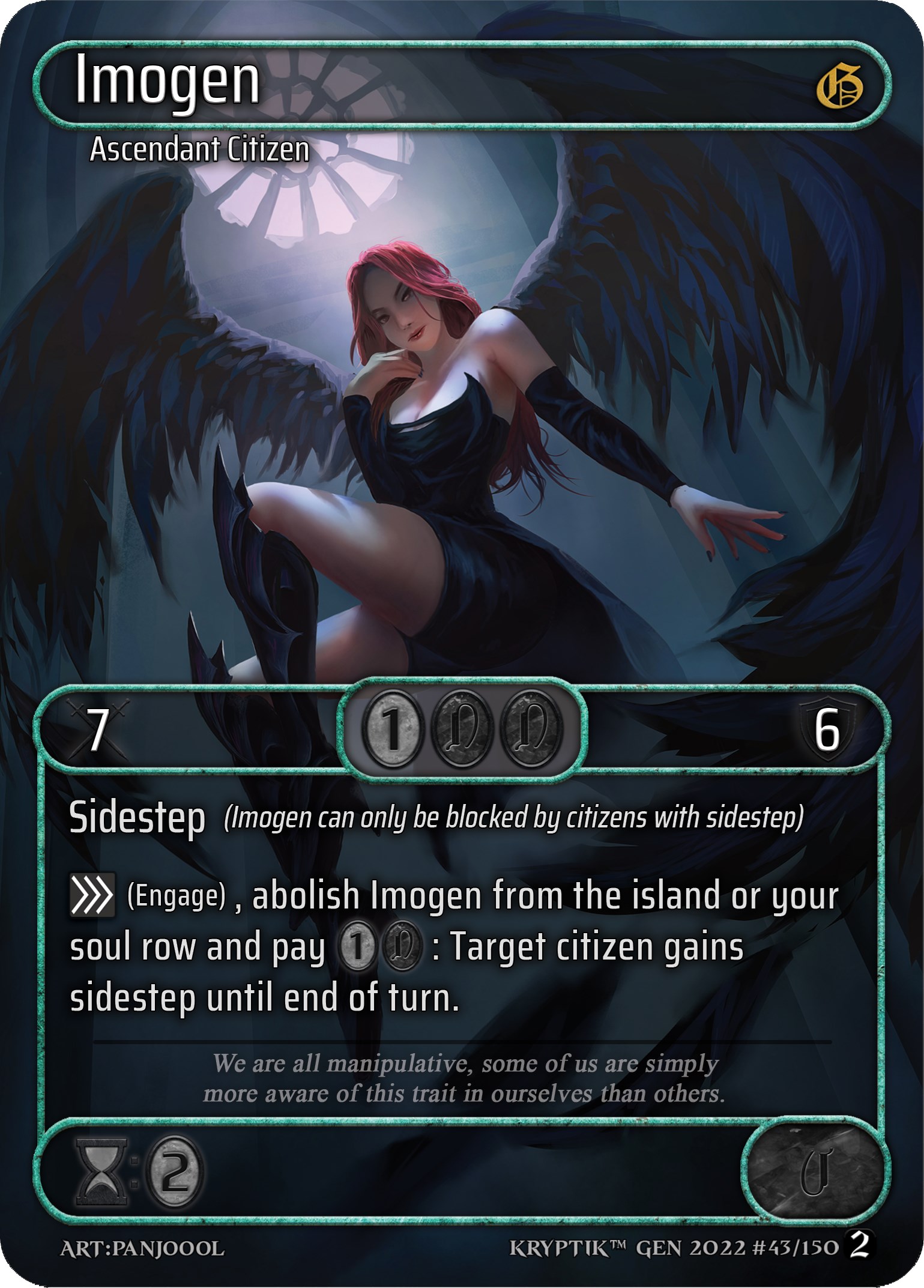 Imogen (Box Topper) - Genesis [Wave 2] - Kryptik TCG