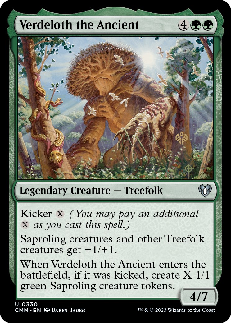 Verdeloth the Ancient - Commander Masters - Magic: The Gathering