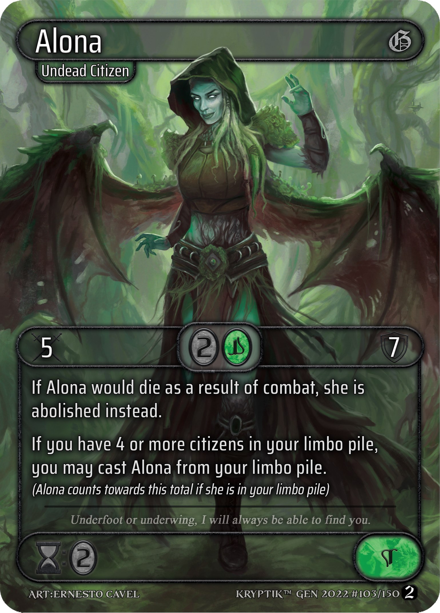 Alona - Genesis [Wave 2] - Kryptik TCG