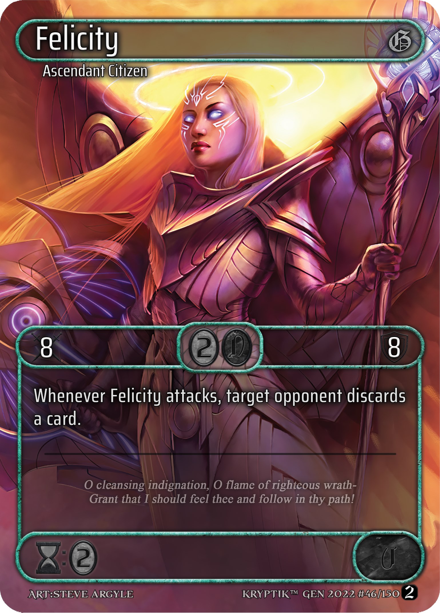 Felicity (Box Topper) - Genesis [Wave 2] - Kryptik TCG