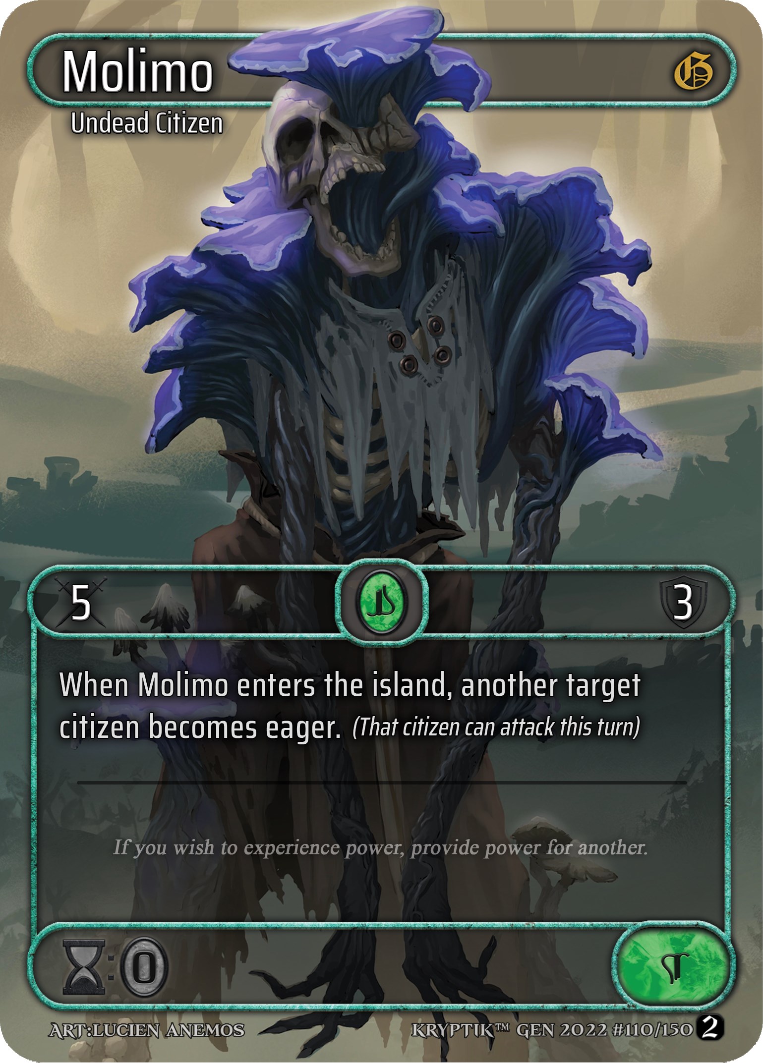 Molimo (Box Topper) - Genesis [Wave 2] - Kryptik TCG