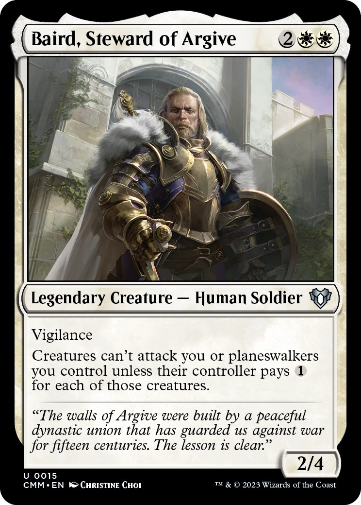 Baird, Steward of Argive - Commander Masters - Magic: The Gathering