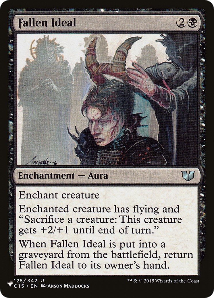 Fallen Ideal - The List Reprints - Magic: The Gathering