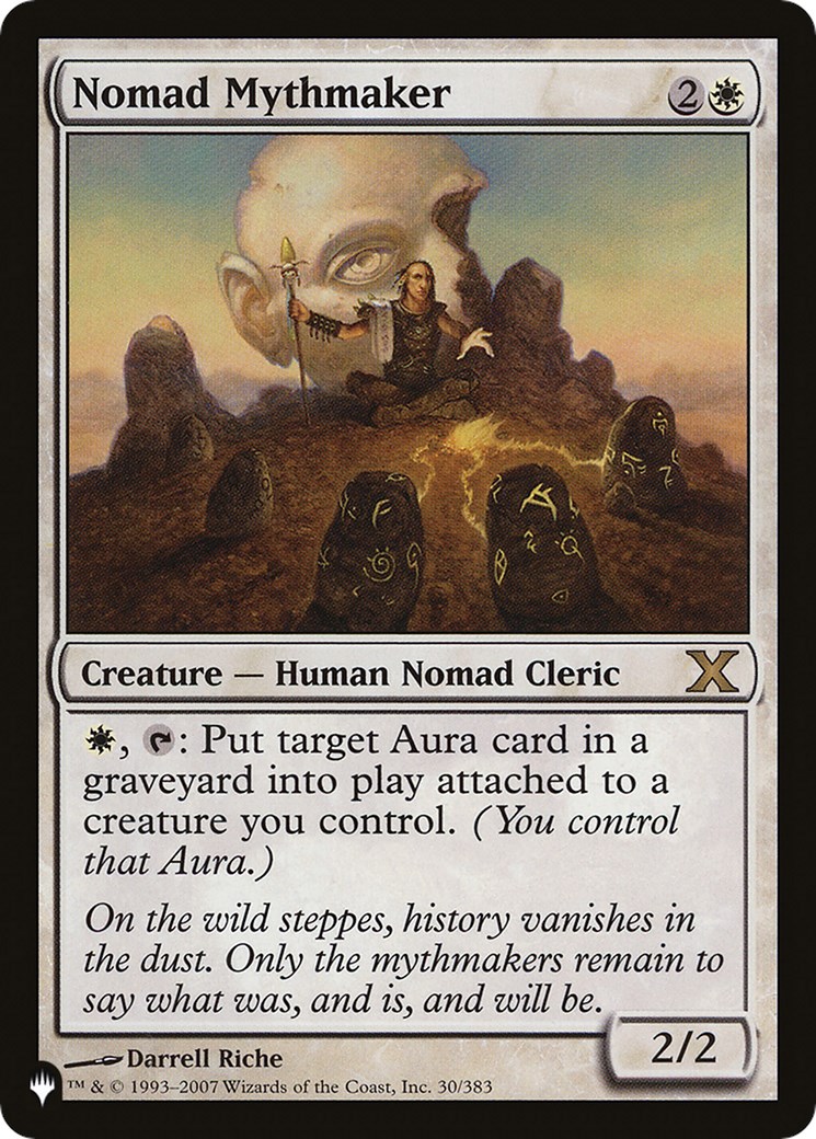 Nomad Mythmaker - The List Reprints - Magic: The Gathering