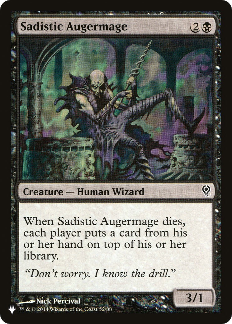 Sadistic Augermage - The List Reprints - Magic: The Gathering