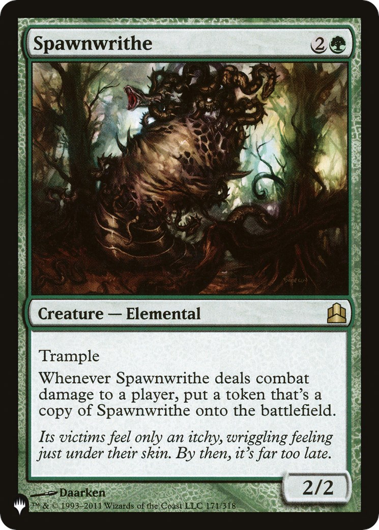 Spawnwrithe - The List Reprints - Magic: The Gathering