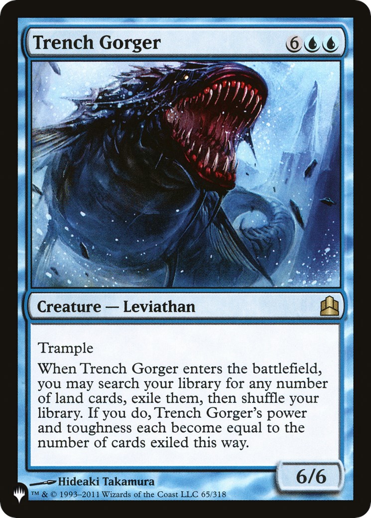 Trench Gorger - The List Reprints - Magic: The Gathering
