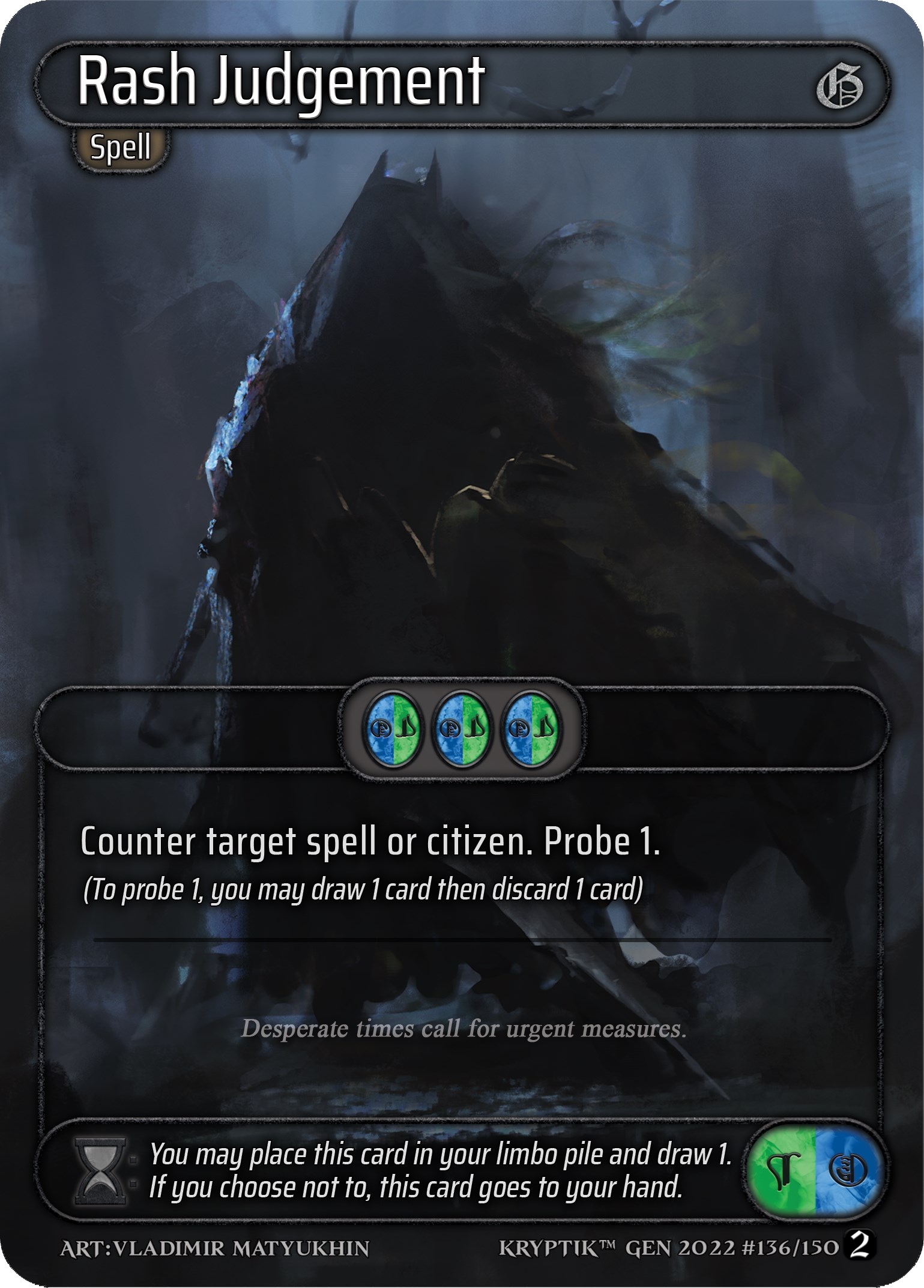 Rash Judgment - Genesis [Wave 2] - Kryptik TCG