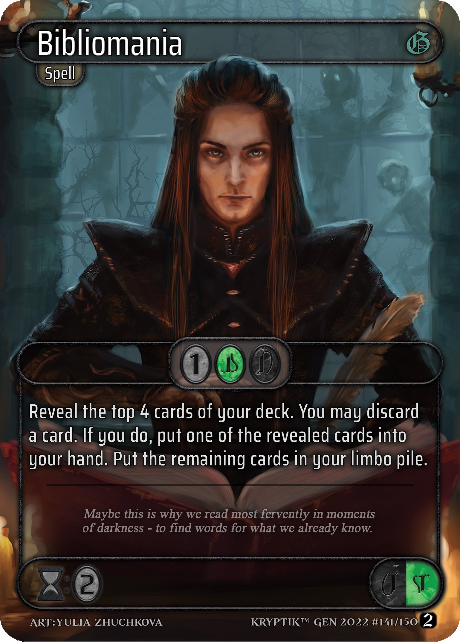 Bibliomania - Genesis [Wave 2] - Kryptik TCG