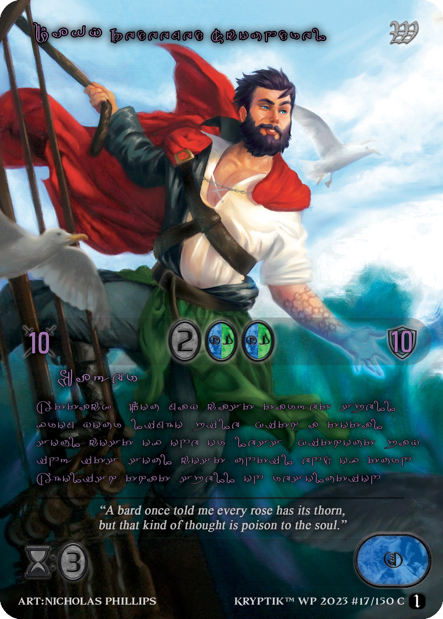 Davy, Redeemed Scoundrel (Purple Kryptik Language) - Wicked Prophecy ...