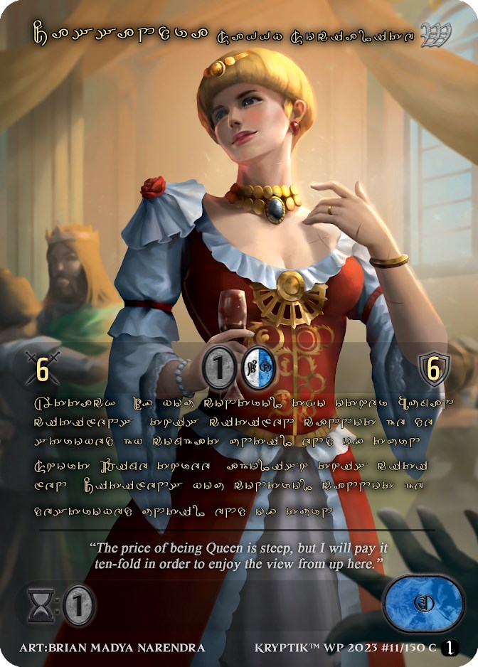 Cassandra, Savvy Socialite (Gold Kryptik Language) - Wicked Prophecy ...